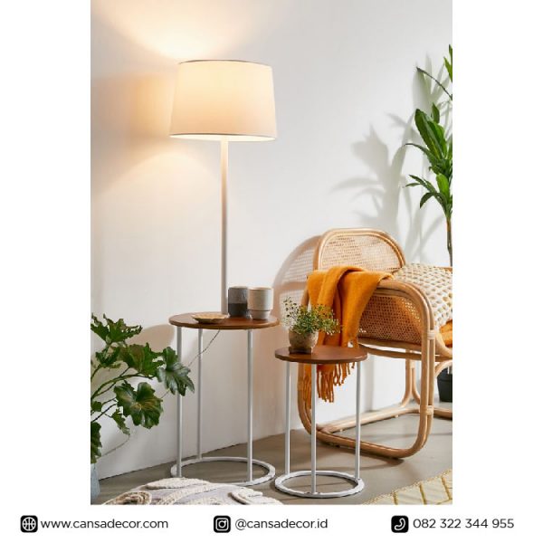 Lampu Lantai Combo pilar Minimalis Modern Brown - cansadecor | Jual ...